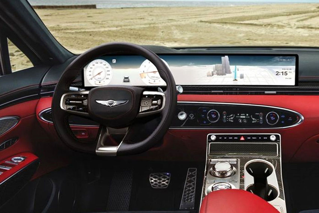 “이러면 포르쉐도 못 덤비죠” 제네시스 신형 GV70 스포츠 실내는 이런 모습