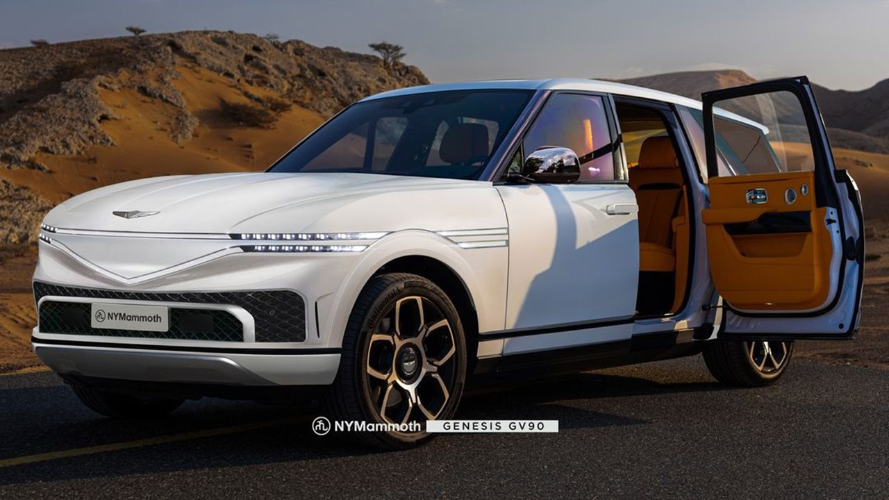 “벤틀리 넘어 롤스로이스 넘본다” 제네시스 GV90 럭셔리 끝판왕 등극 예고