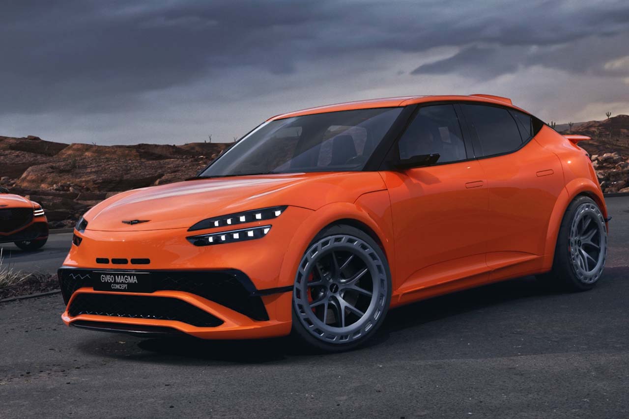 “고성능 브랜드 '마그마’ 런칭” 제네시스 GV60 마그마 공개