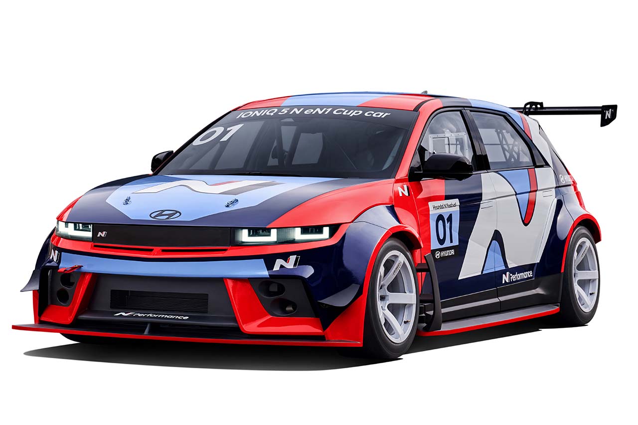 “모터스포츠의 새로운 바람” 현대차 아이오닉 5 N eN1 컵 카 공개