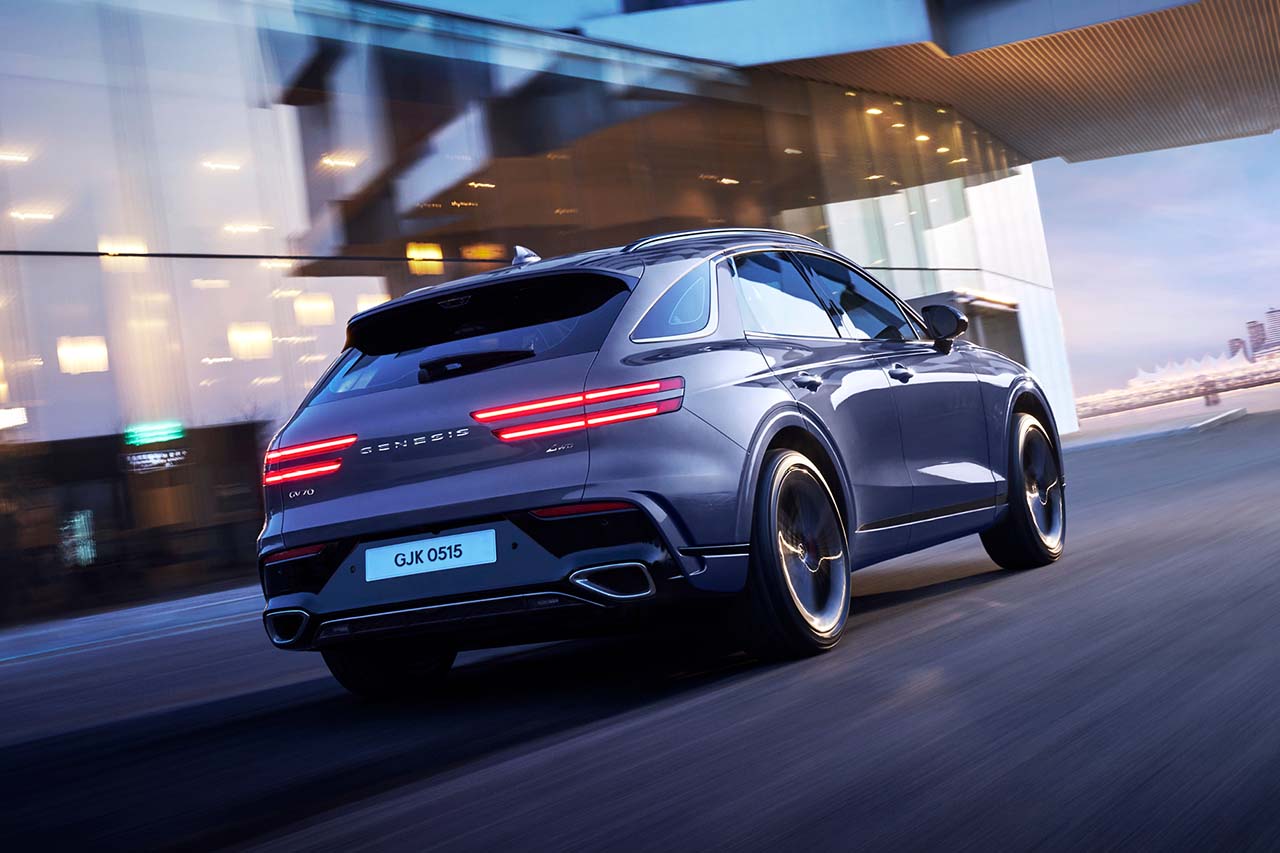 “AMG 넘보는 고성능 포스” 신형 GV70 스포츠 패키지, 실사는 이런 모습