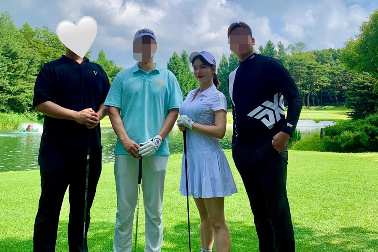 “이제는 골프 여신" 맹승지, 완벽한 골프복 핏...감출 수 없는 볼륨감 ‘대박’