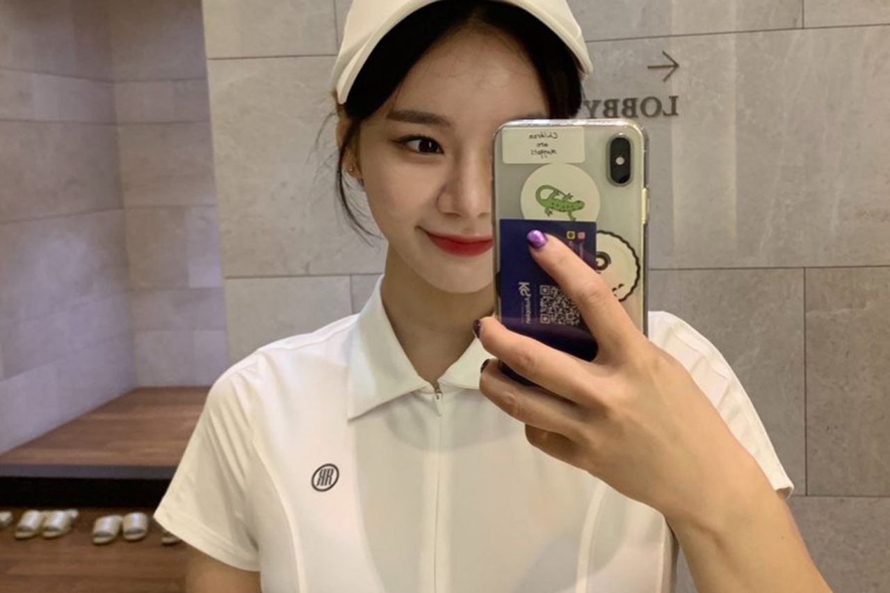 “은근한 매력에 눈길” 맹승지, 시스루 골프웨어에 독보적인 글래머 몸매