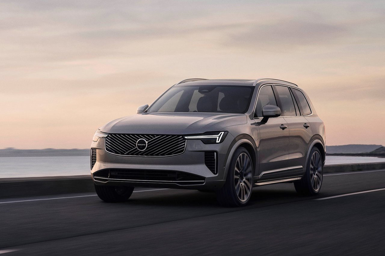 "주행거리 800km 이상" 볼보 XC90 페이스리프트 공개, GV80과 비교 불가