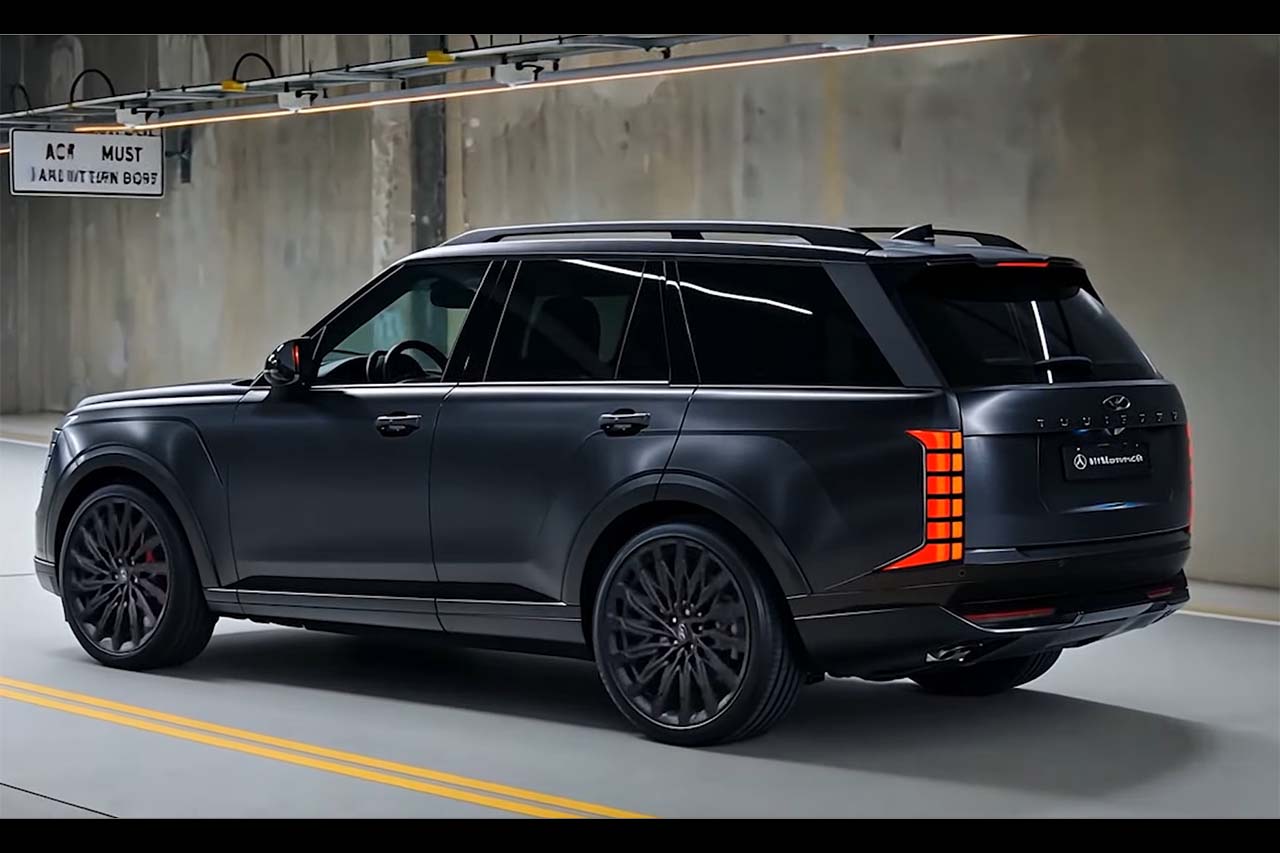 “GV80 블랙 압도하는 포스” 현대차 신형 팰리세이드 블랙잉크, SUV 1대장 등극?