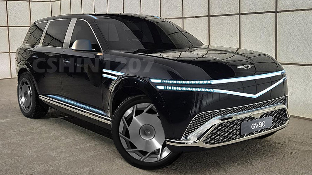 "국산 최고가 SUV 등장" 제네시스 GV90, 벤틀리도 압도하는 럭셔리 디자인 눈길
