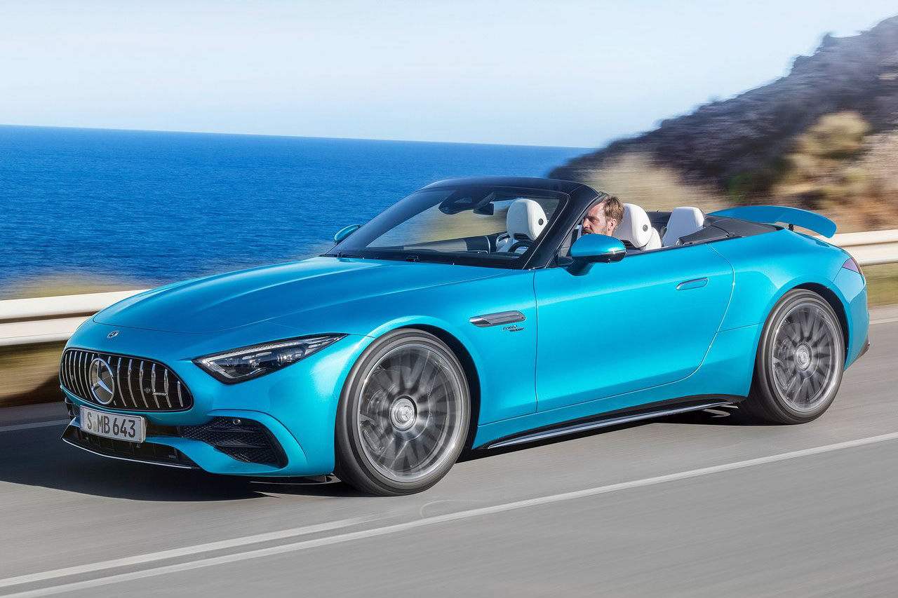 "4기통으로 가성비 챙겼죠" 메르세데스-AMG SL43 국내 출시