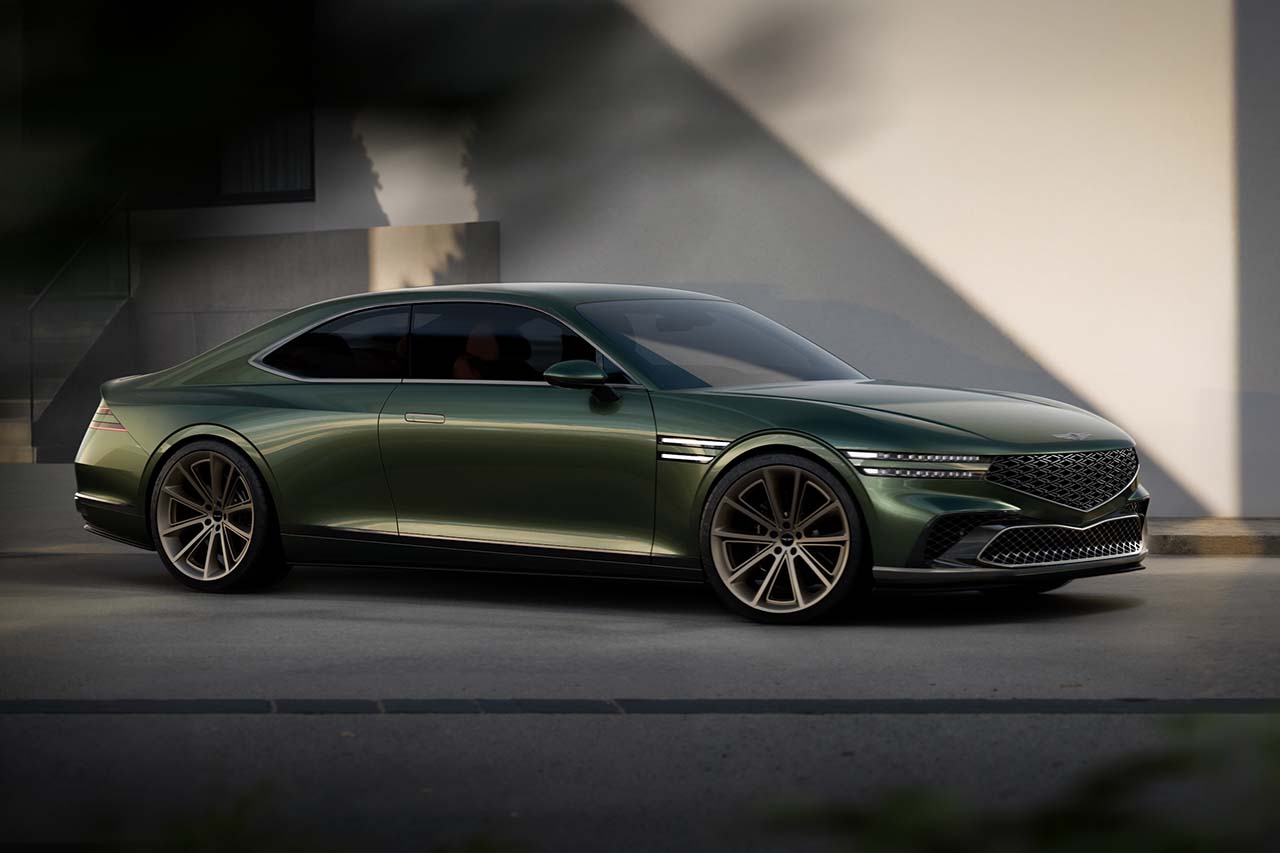 "V8 엔진 부활할까?" 제네시스 G90 쿠페 출시 예고, 벤틀리 압도하는 럭셔리