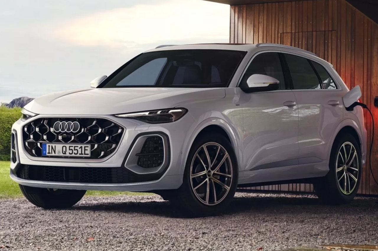 "하이브리드로 승부수" 아우디 Q5 하이브리드 공개…기름 없이 100km 주행